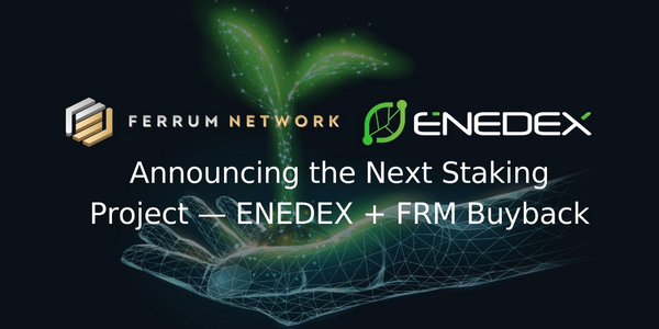 Ferrum Network Next Staking Project — ENEDEX