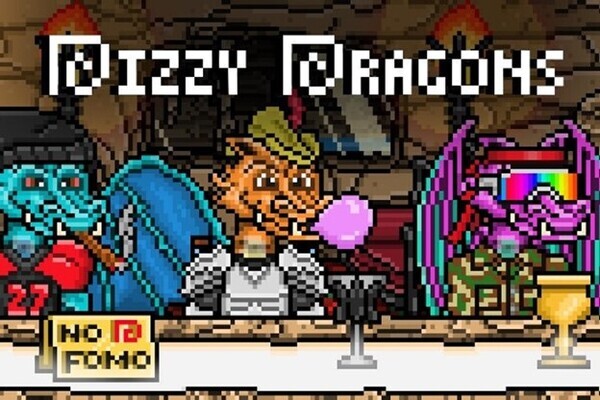 Innovative ‘Dizzy Dragons’ Launches Unique Deflationary NFT Project