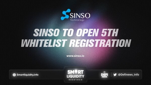 SINSO TO OPEN 5TH WHITELIST