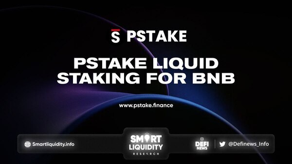 pStake is launching Liquid Staking solution for BNB which is expected to go live in the second ...
