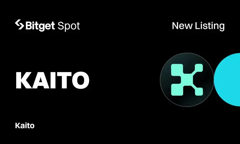 Bitget Lists Kaito (KAITO) With Rewards of 50,000 KAITO